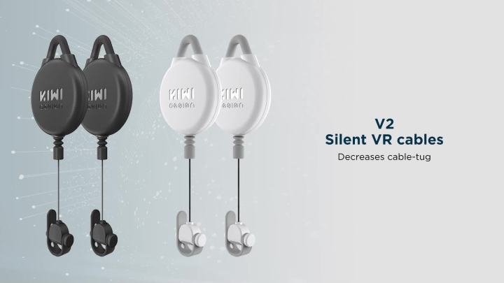KIWI design VR Cable Management, 6 Packs VR Pulley System Compatible ...