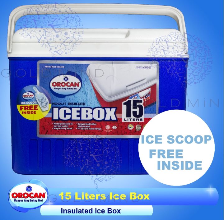 Orocan Ice Box 5L-8L-15L-30L-45L-65L Insulated Icebox Ice Chest - Gold ...