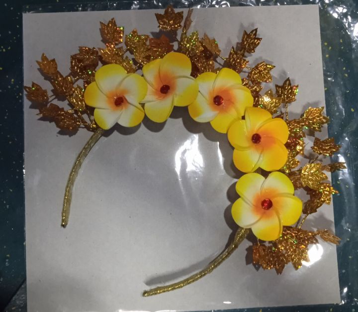 bando atau mahkota daun Kamboja | Lazada Indonesia