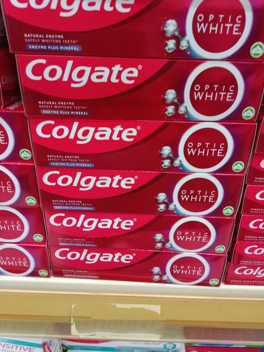 Colgate Optic White Enzyme Toothpaste 80g | Lazada PH