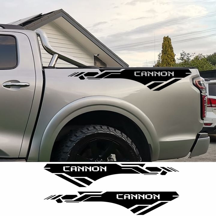 Pickup Rear Trunk Side Stickers For GWM Great Wall UTE Cannon L X Truck ...