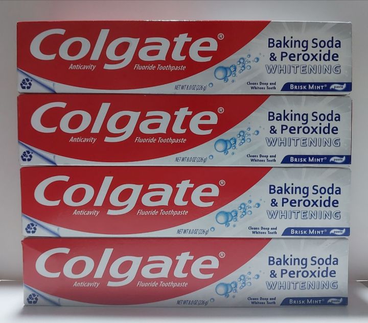 Colgate Baking Soda & Peroxide Whitening Toothpaste 1 x 226g | Lazada PH
