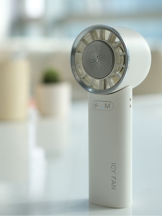 Portable Mini Fan Rechargeable Summer Fan Ice Mini Air Cooler Mini-fan ...