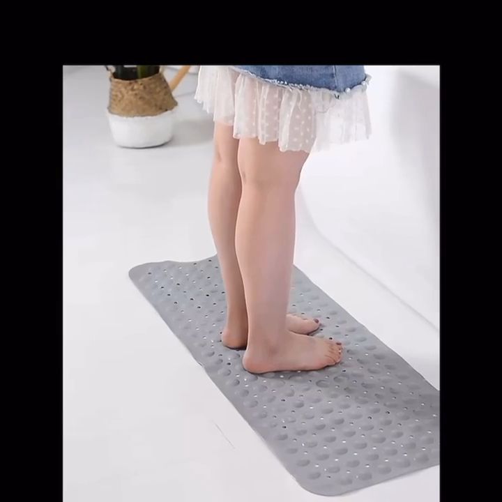 แผ่นยางกันลื่นซิลิโคน ใช้ในห้องน้ำ ขนาด 40cm*100cm XD-A4 | Lazada.co.th