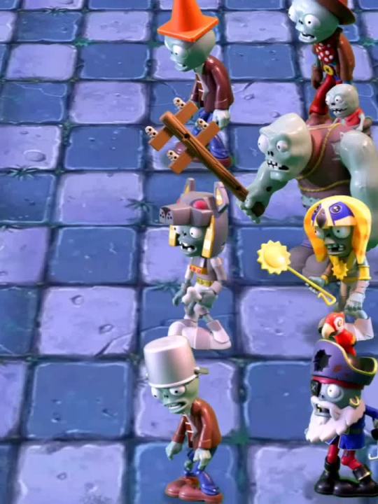 OXO Plants Vs Zombies Toy Bullet Iron Bucket Barricade Denim Giant ...