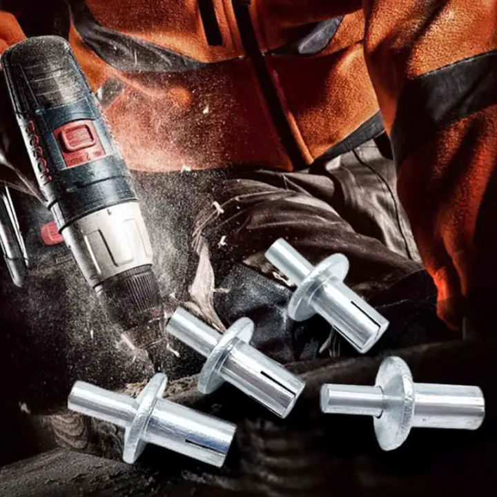 10-100pcs Hammer Drive Expansion Rivets Percussion Expansion Aluminum ...