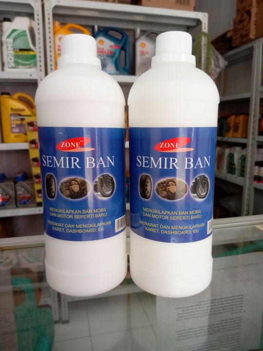Semir Ban Wet Look Pengkilap Ban Dashboard ZONE 1 liter | Lazada Indonesia