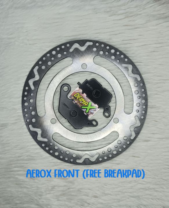 LIGHTEN DISC FREE BREAK PAD / THAI DISC ROTOR DISC FOR NMAX V1 / V2 ...