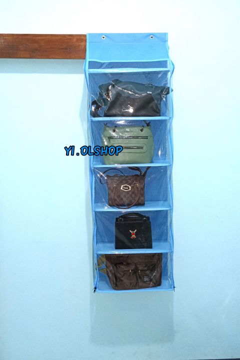 rak tas jumbo polos /rak tas gantung/rak tas polos/rak tas berkualitas ...