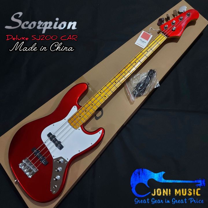 Bass Scorpion Deluxe Series SJ200 Jazz Bass Original | Lazada Indonesia
