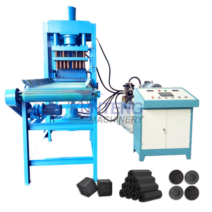 New Mini Sawdust Wood Charcoal Briquette Making Machines Biomass Carbon ...
