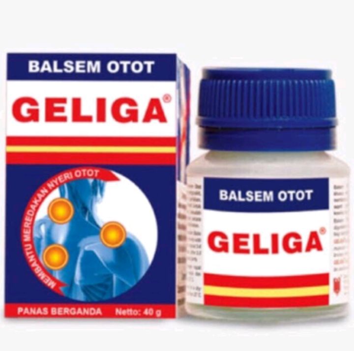 Balsem Otot Geliga Muscular Balm 40g | Lazada PH