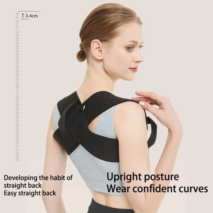 NEENCA Upper Back Support Posture Corrector,Adjustable Clavicle Spine ...