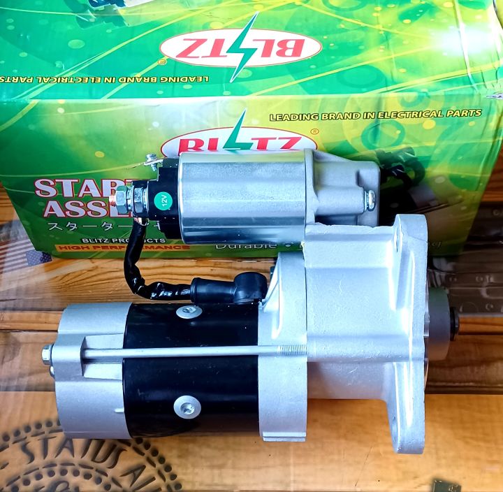 Starter assembly for Mitsubishi 4DR5 12V/11Teeth 2.2kw BSM-5207 | Lazada PH