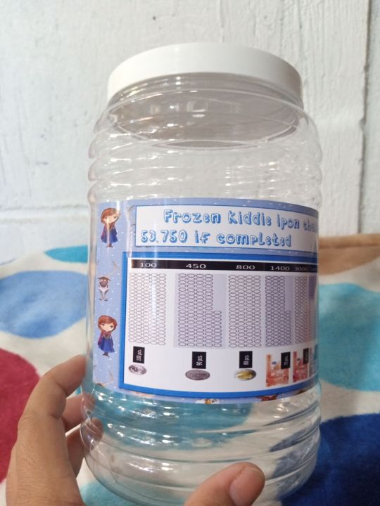 KIDDIE ALKANSYA IPON CHALLENGE/ JAR COINBANK/TRANSPARENT | Lazada