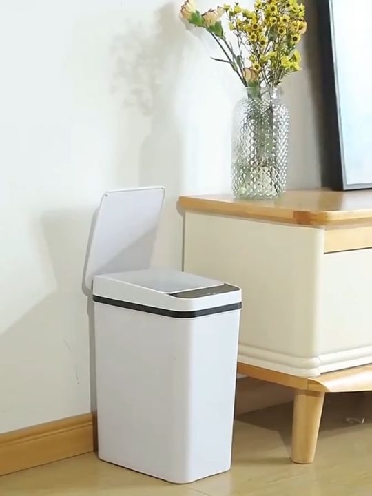 12L Intelligent Trash Can Smart Sensor Dustbin Electric Automatic ...