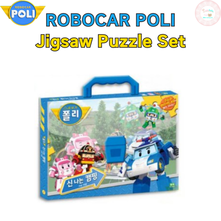 Robocar Poli Puzzle Set Kids Jigsaw Puzzle Educational Toys Early ...