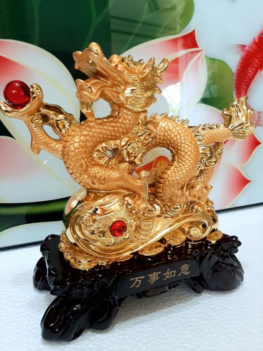 Dragon lucky charm Feng shui 8x8 inches | Lazada PH