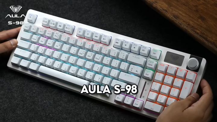 AULA S98 WIRELESS BLUETOOTH TYPE-C HOTSWAP | Lazada.co.th