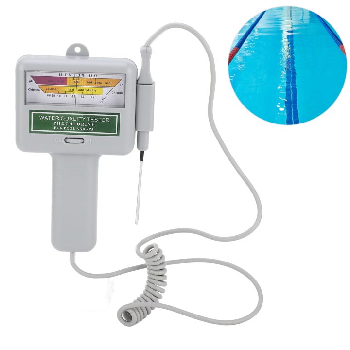 Chlorine Level Tester Portable Tester Chlorine Meter Swimming Pool Spa ...