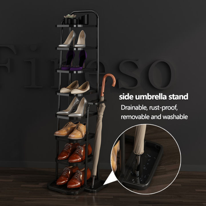 FREE DELIVERY!JIN SHENG Upgraded shoe rack HDB/BTO shoe storage multi ...