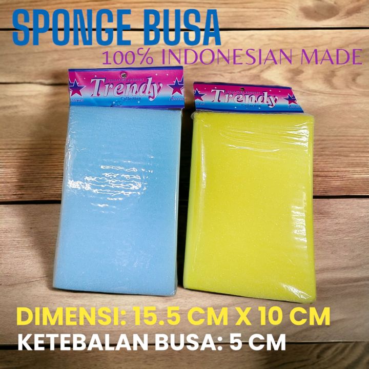 SPONGE BUSA CUCI MOBIL/MOTOR TEBAL DAYA SERAP TINGGI | Lazada Indonesia