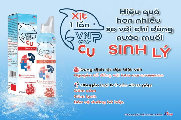 Dung dịch xịt mũi VNP SPRAY CU | Lazada.vn