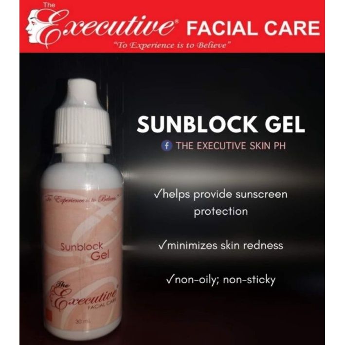 THE EXECUTIVE FACIAL CARE - Sunblock Gel | Lazada PH