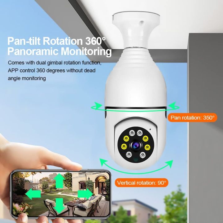Buy 1 take 1 Samsung V380 Pro 8MP CCTV Camera WIFI connect to phone ...