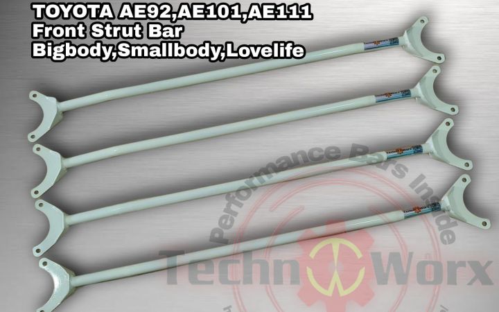 Front Strut Bar Smallbody Bigbody Love Life AE92 AE101 AE111 toyota ...