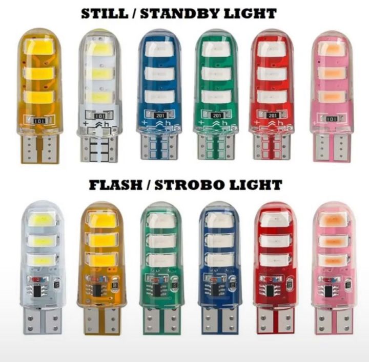 LAMPU LED SIGN SEIN KABIN LAMPU KOTA T10 GEL JELLY SILICA HIGH QUALITY ...