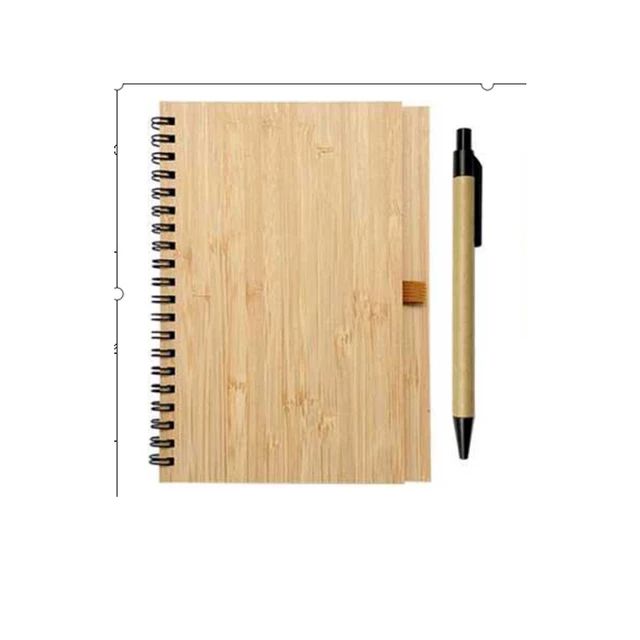 Wooden Bamboo Notebook 5, 10 , 20 pcs with pen for laser engraving ...