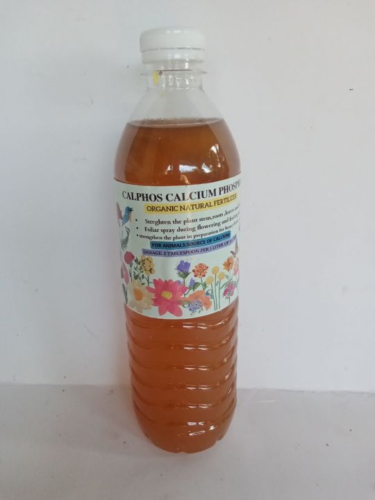 Calphos Calcium Phosphate 500ml (organic natural fertilizer) | Lazada PH