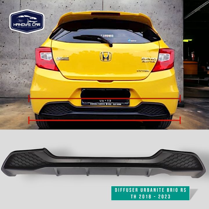 Diffuser Brio RS all new Hitam doff | Lazada Indonesia