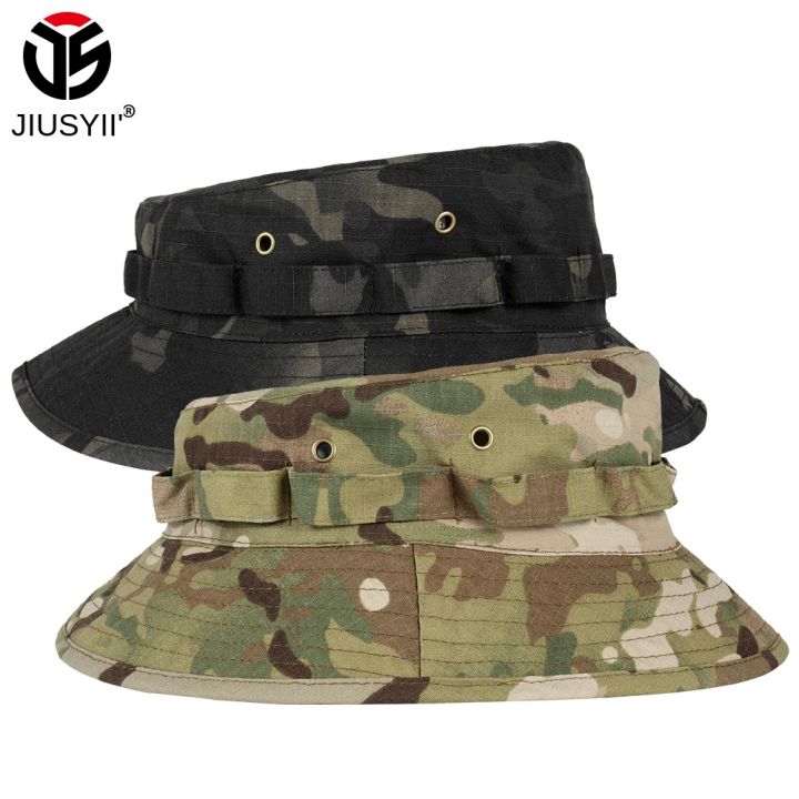 Multicam Boonie Hat Military Camouflage Bucket Hats Airsoft Army ...