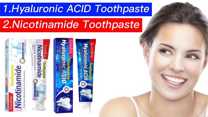 Hyaluronic Acid Toothpaste Removes Stains Brightens Teeth Fresh Oral ...