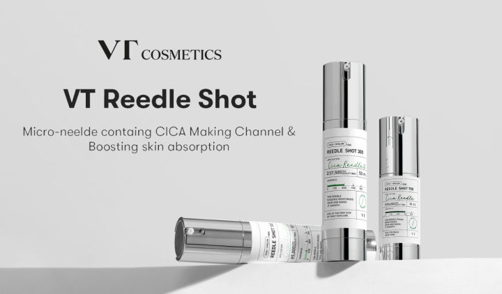 VT Reedle Shot Serum 100/300/700 | Pro Cica | Collagen | Vita Light | Hydrop | Red Booster ...