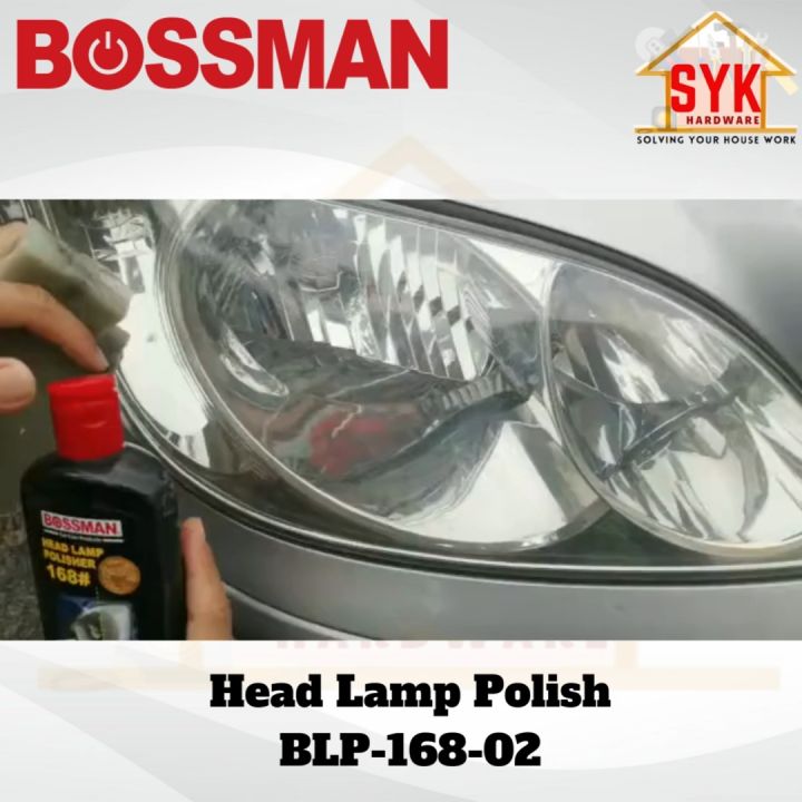 SYK Bossman BLP-168-02 Head Lamp Polish Cleaner Car Head Light ...