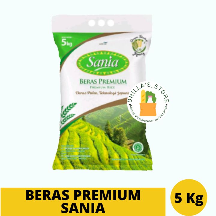 Beras Premium Sania 5kg | Lazada Indonesia