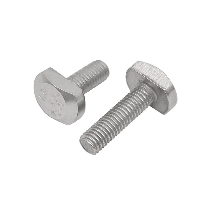 T-Head 304 Stainless Steel Bolts M5M6M8M10M12 for Solar Energy GB37 ...