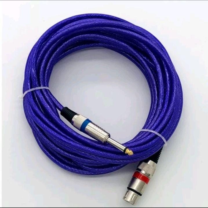 HEAVY DUTY MICROPHONE WIRE 6 METERS/8METERS/10 METERS | Lazada PH