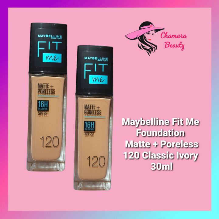 Maybelline Fit Me Foundation 120 Classic Ivory,foundation maybelline ...