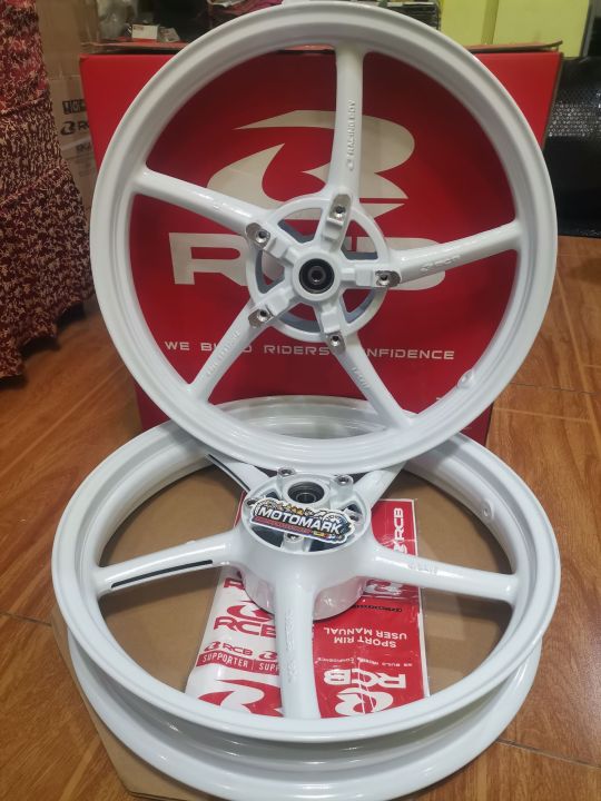 RCB 5Spokes Mags (Rb5) Wide&Slim type sp522 For Sniper150/155 Plug n ...