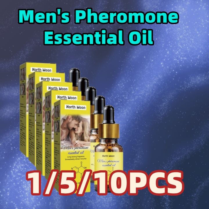 10ml Men's Pheromone Essential Oil Long Lasting Natural Refreshing Body ...
