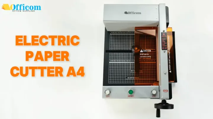 Electric Automatic Paper Cutter A4 Size Heavy Duty 400mm Thick Layer ...