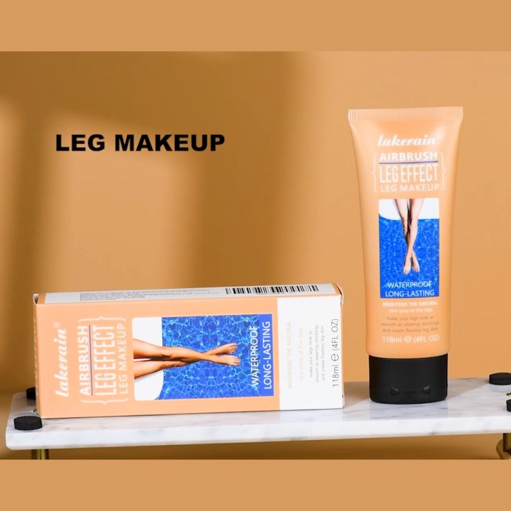 Lakerain Leg Makeup Lotion Smooth Waterproof and Anti-transfer Cream ...