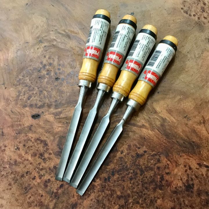 Firmer Chisel สิ่วโค้ง ขนาด 3/8 สิ่วเล็บมือ สิ่วด้ามไม้ เครื่องมือช่าง ...