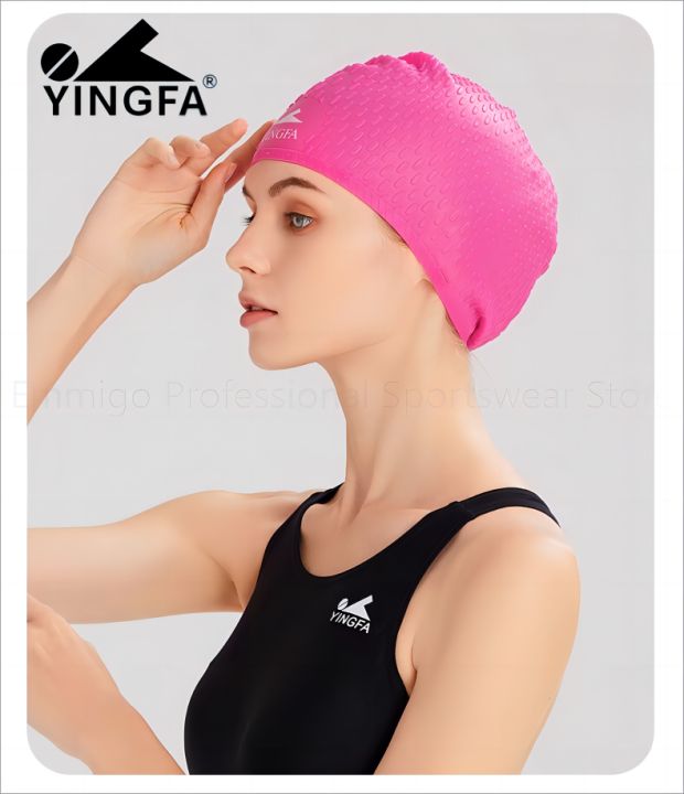 Long Hair Swimming Cap For Women Extra Large Rubber Silicone Swimming ...