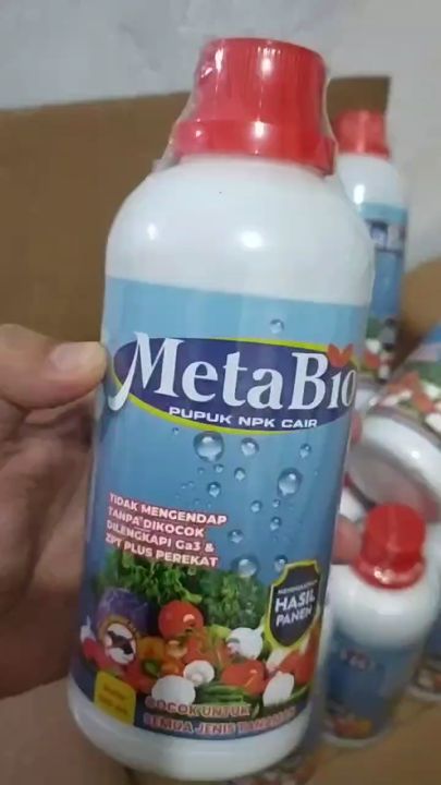 METABIO 500ML Pupuk NPK Cair Memacu Pertumbuhan Akar, Batang, Daun dan ...