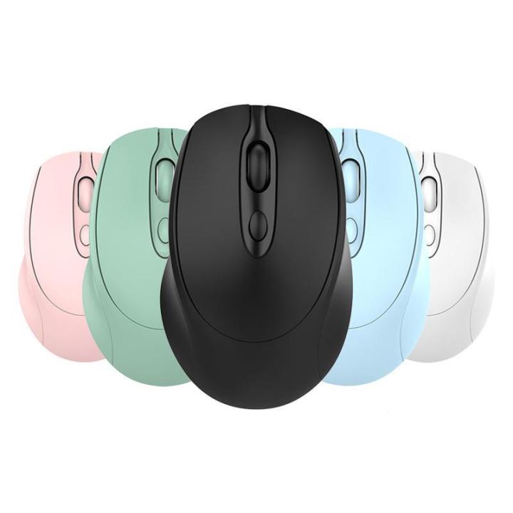 Rechargeable Wireless Mouse Bluetooth 2.4G Portable Optical Mouse With ...